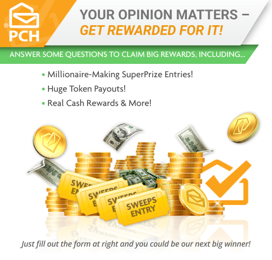 PCH Sweepstakes | $15,000,000.00 Prize of a Lifetime