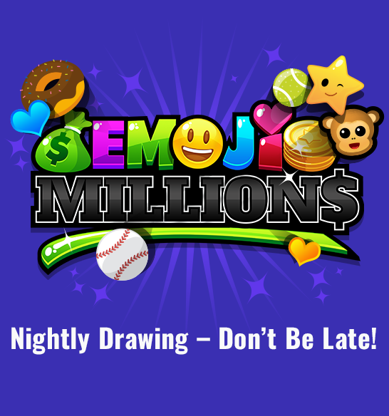Win A $1,000,000.00 Fortune Playing Fun Emoji Games!